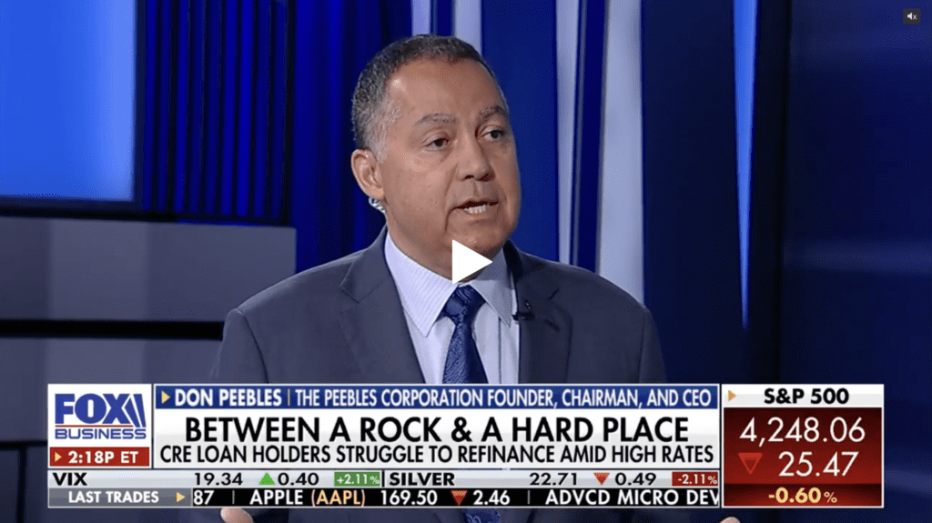 Press – Don Peebles - The Peebles Corporation